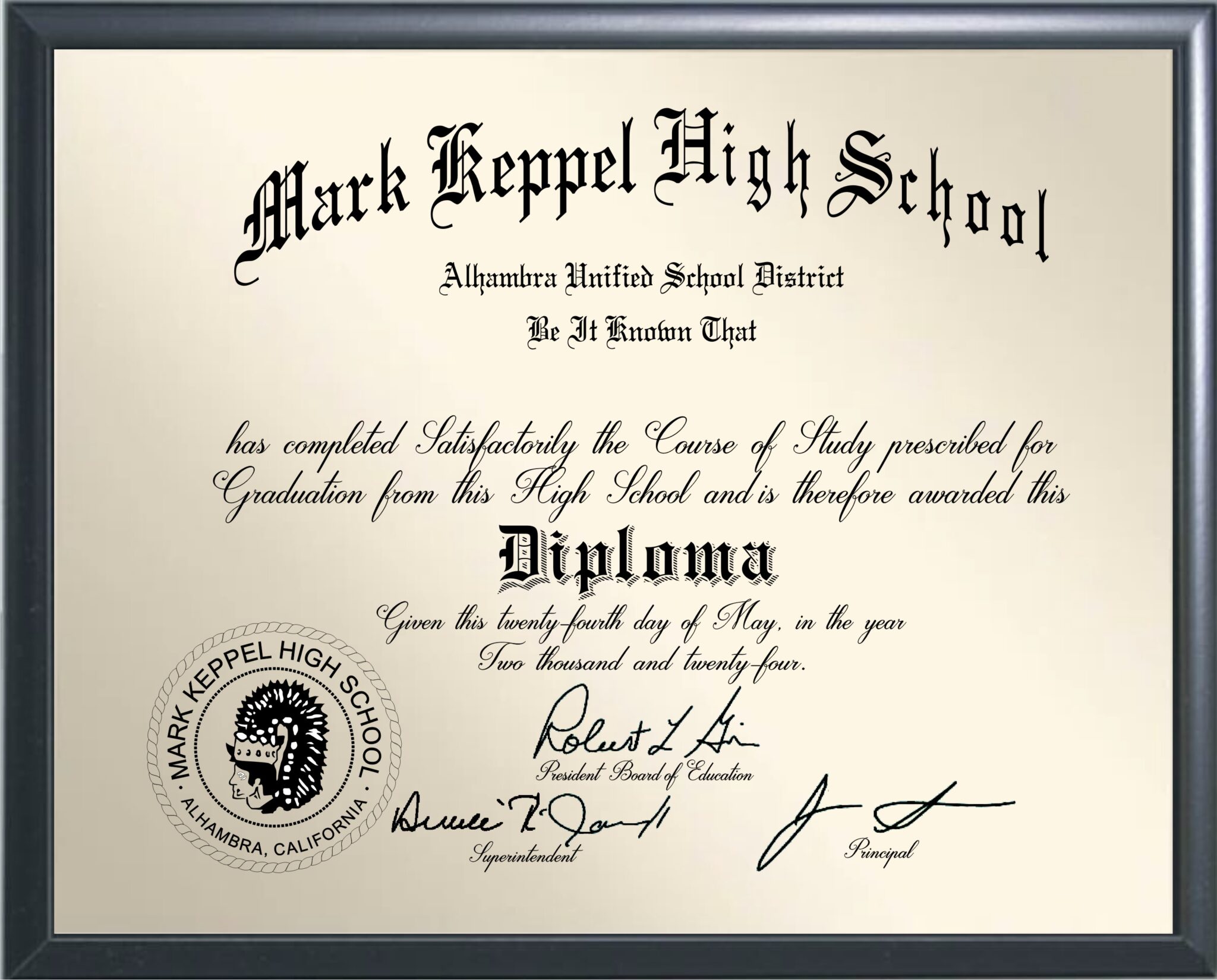 MARK KEPPEL HIGH SCHOOL | Academic Apparel