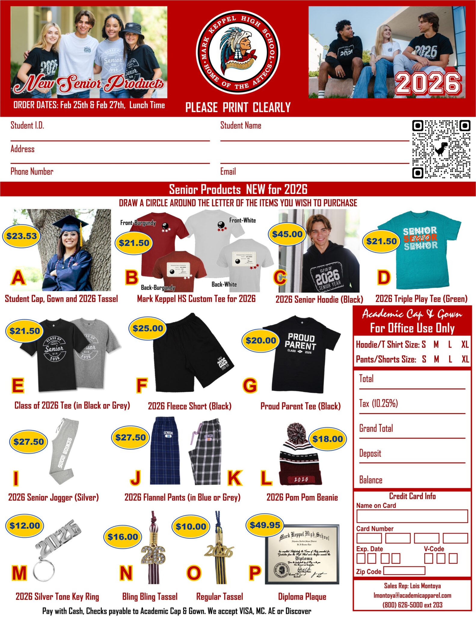 MARK KEPPEL HIGH SCHOOL | Academic Apparel